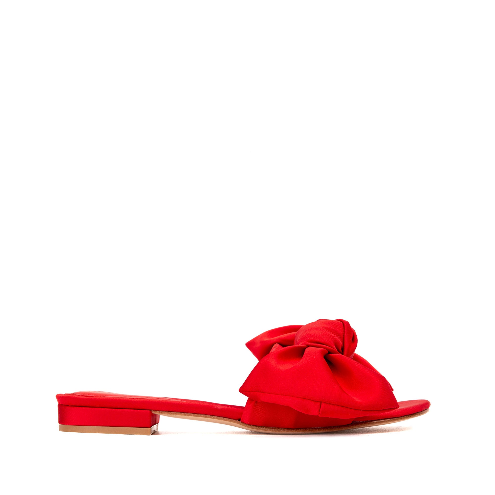 Papuci Vesa Satin, Rosii